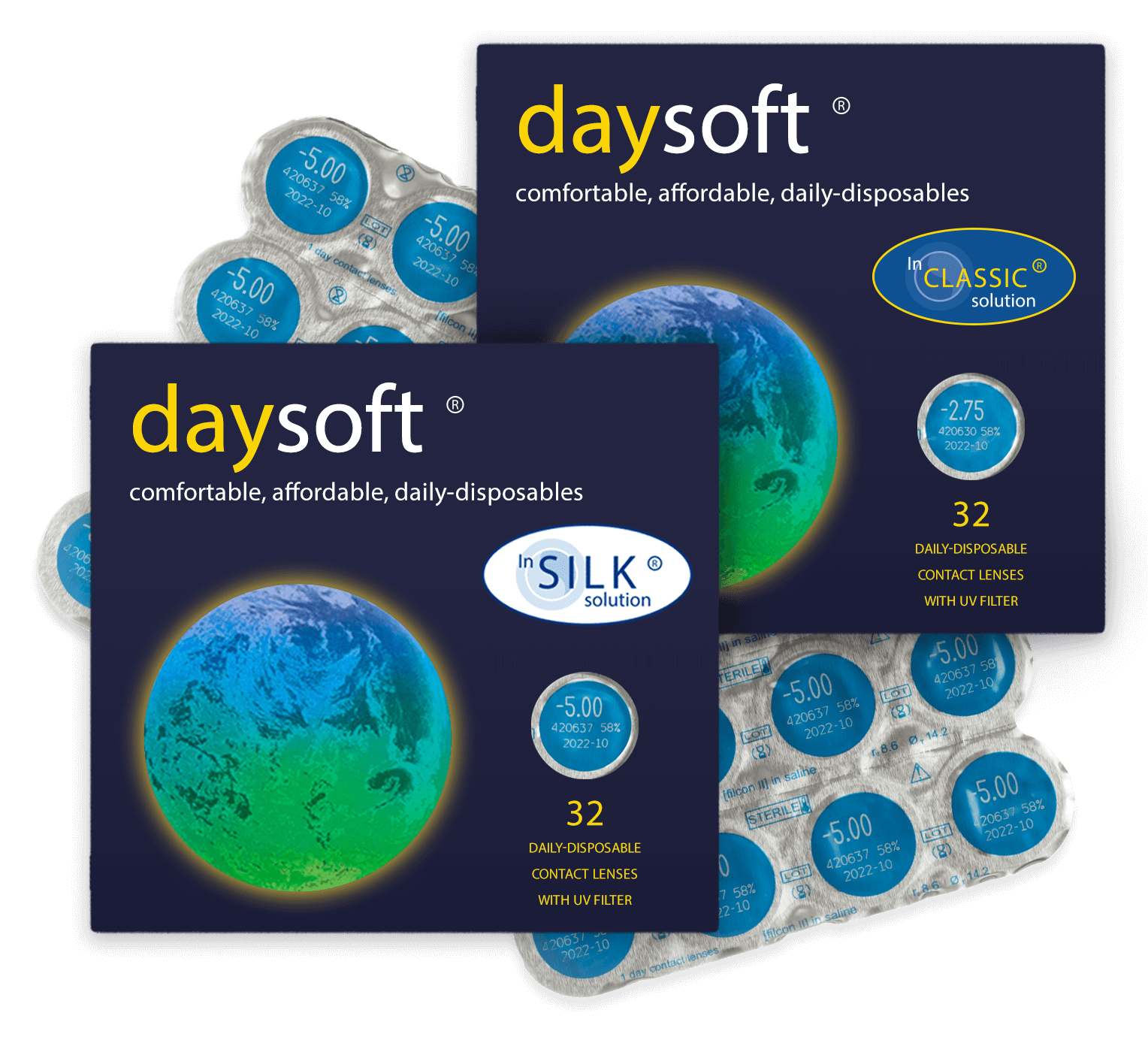 The best value contact lenses | daily disposable contact lenses | daysoft